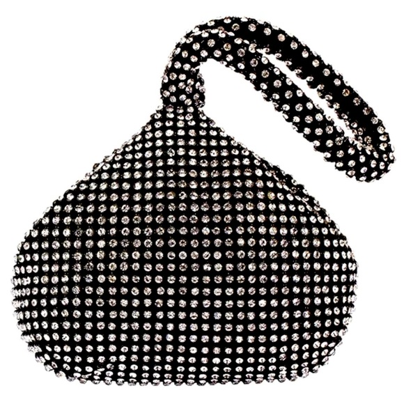 Private Label | Bags | Bu3bamazing Blackrhinestone Bag Wcool ...